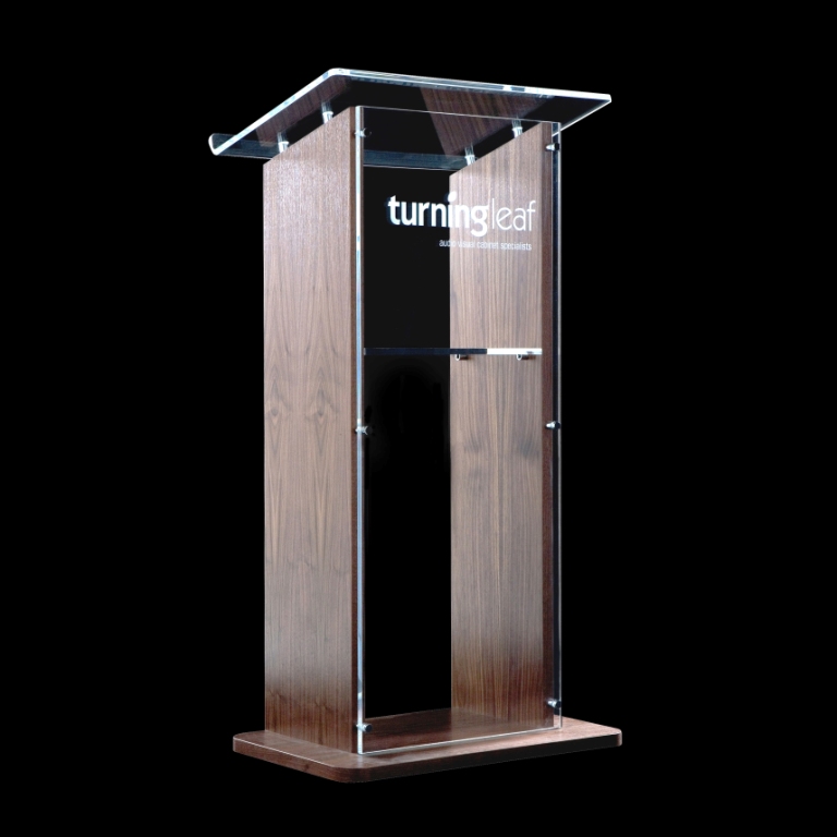 Presentation Lectern 04 - Turning Leaf