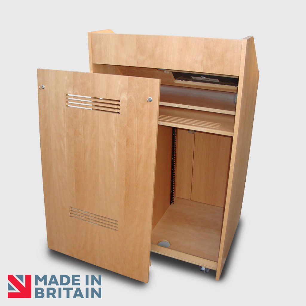 Bespoke AV Lectern 19 - Turning Leaf