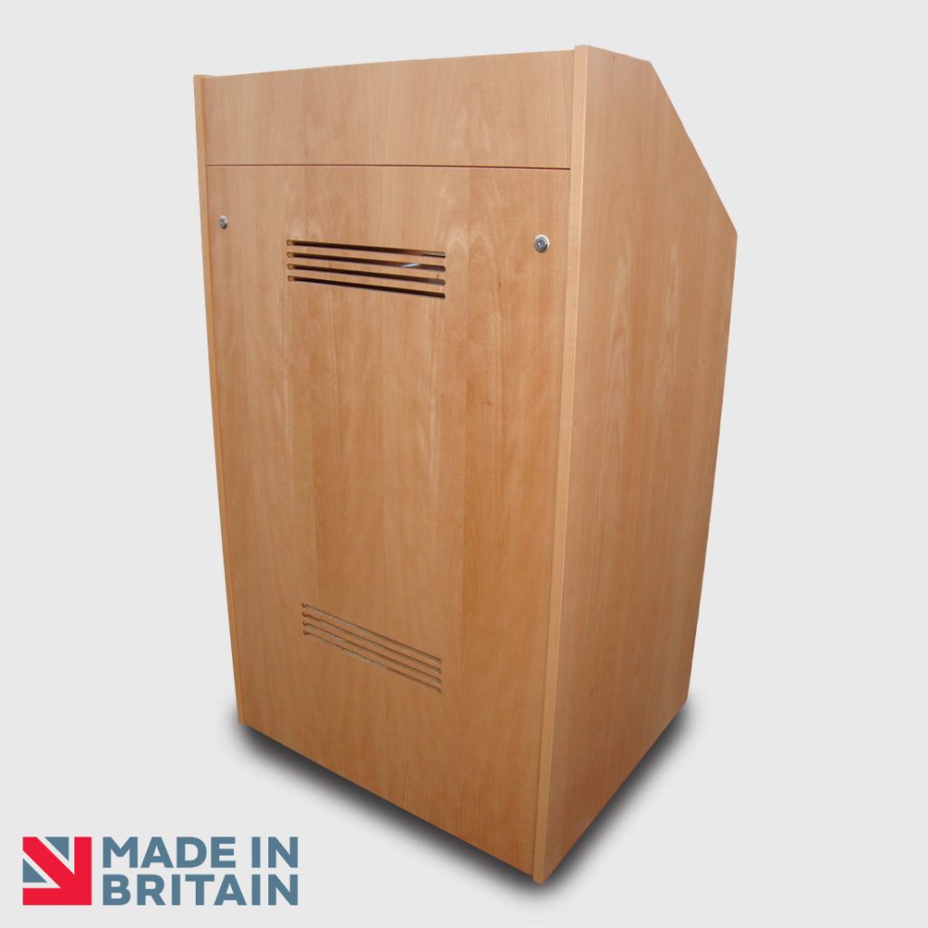 Bespoke AV Lectern 19 - Turning Leaf