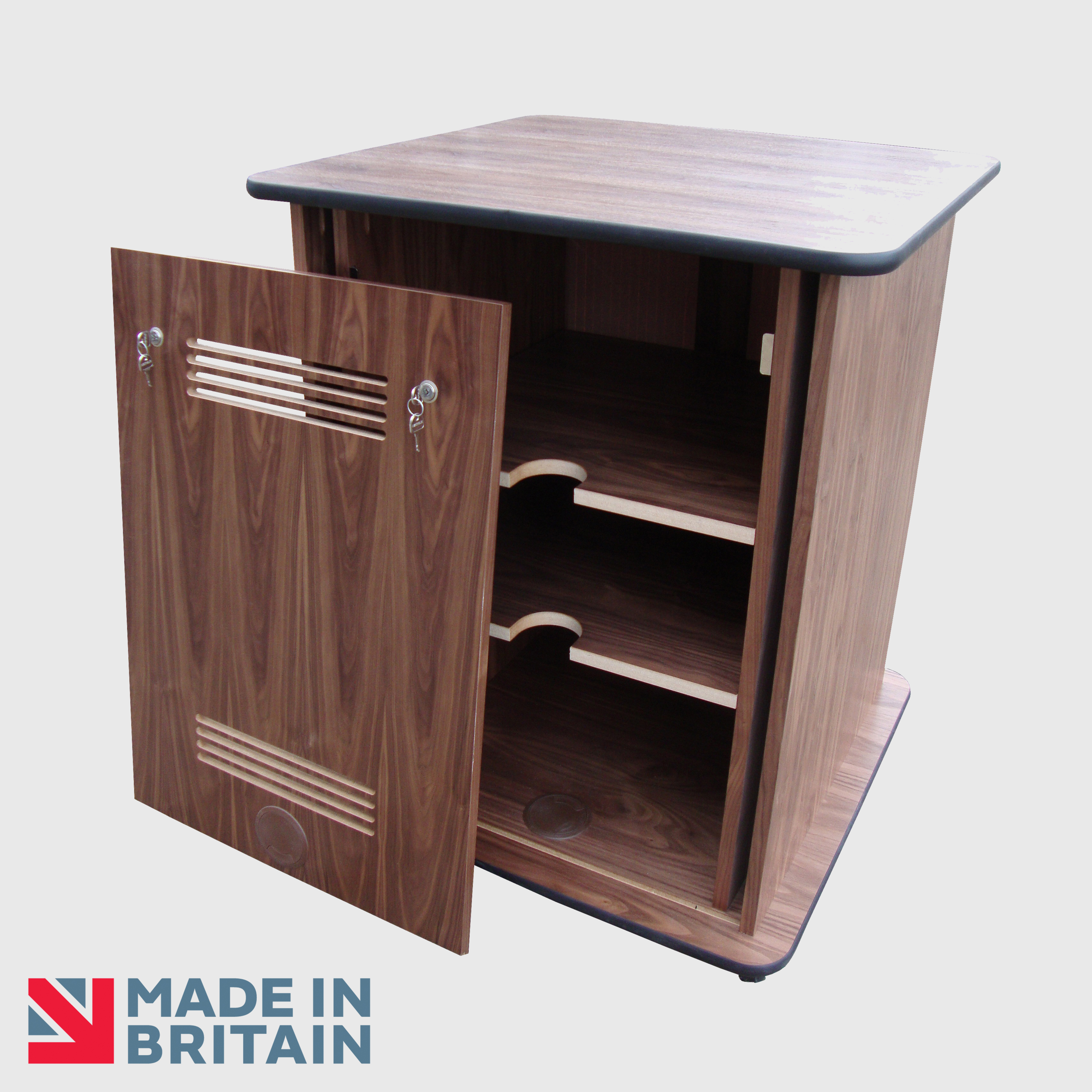 Bespoke AV Cabinet 03 - Turning Leaf