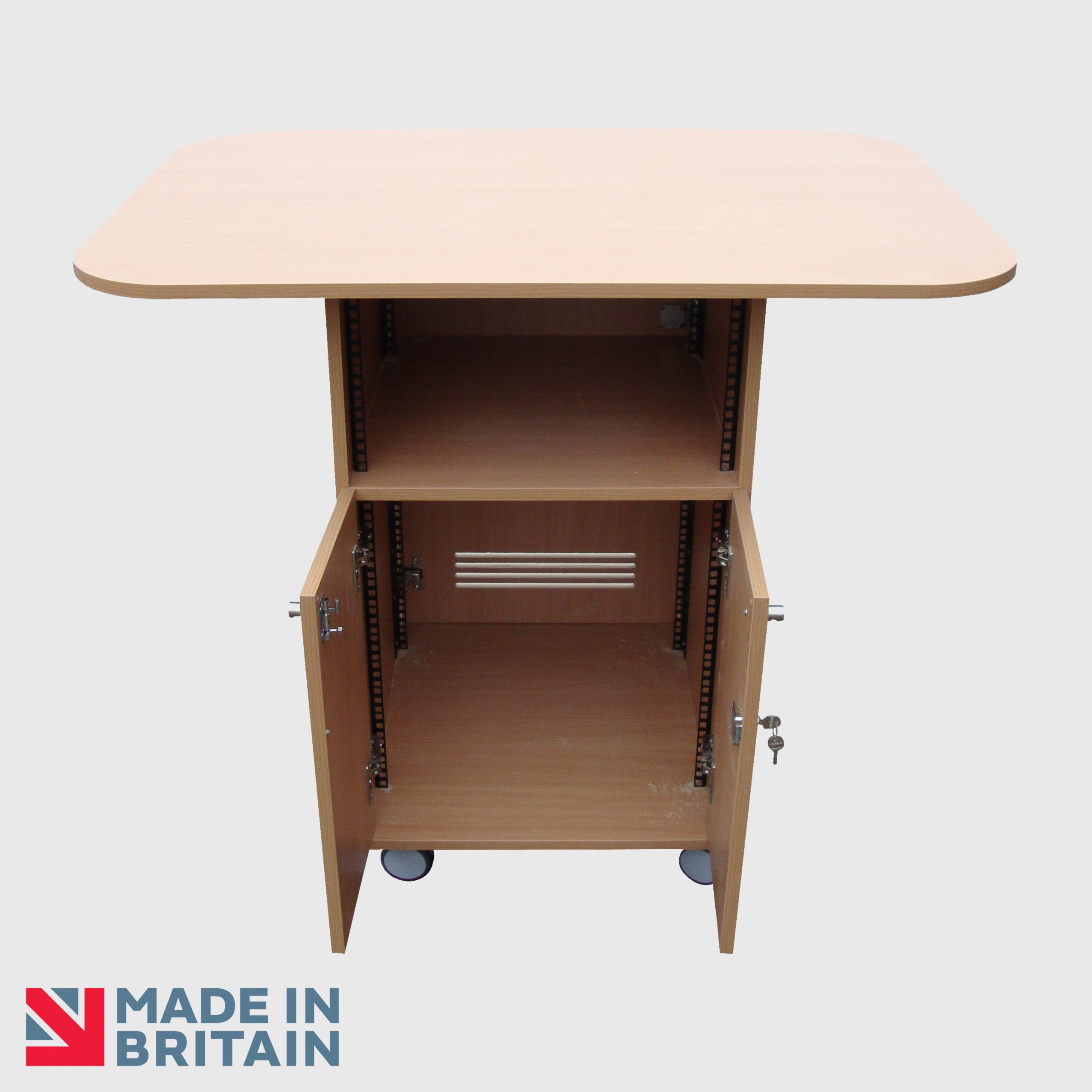 Bespoke AV Cabinet 07 - Turning Leaf