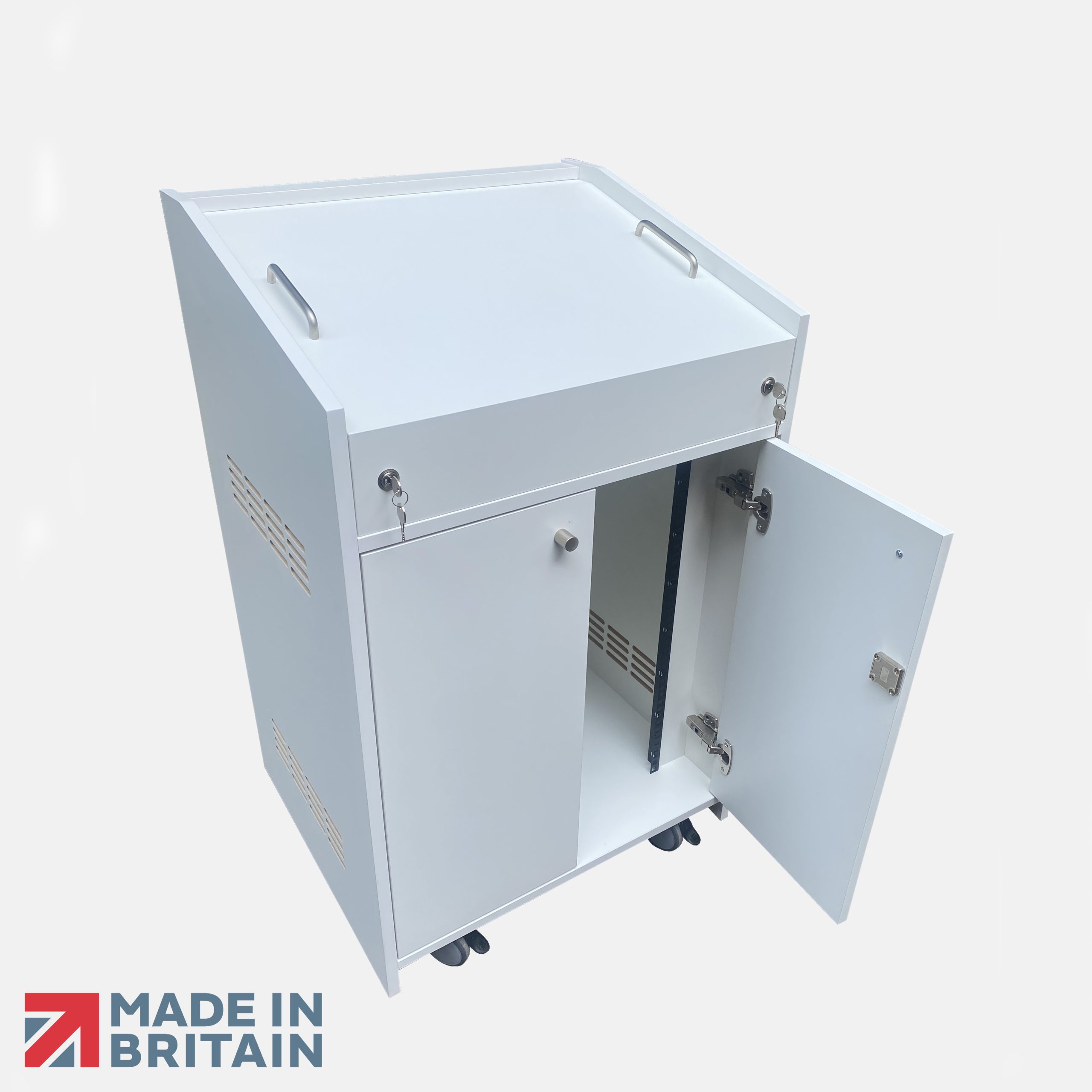 Bespoke AV Lectern 19 - Turning Leaf