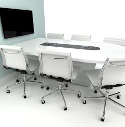 Huddle Desks - Turning Leaf | British Manufacturing