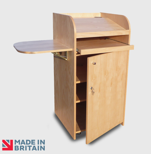 Bespoke AV Lecterns - Turning Leaf