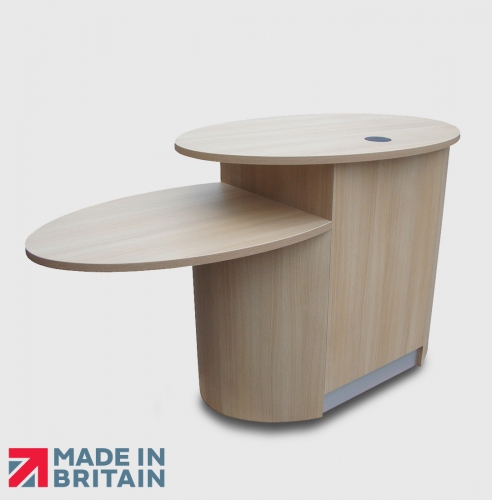 Bespoke AV Lecterns - Turning Leaf