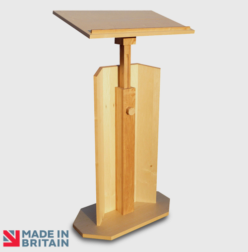 Bespoke Presentation Lecterns - Turning Leaf